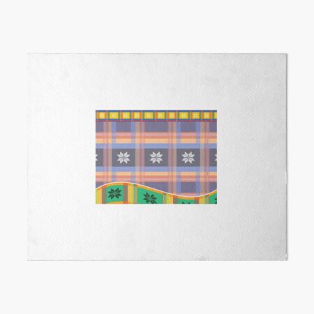 "Unique Cloth Pattern - Philippine Native Patadyong 3" Art Board Print ...