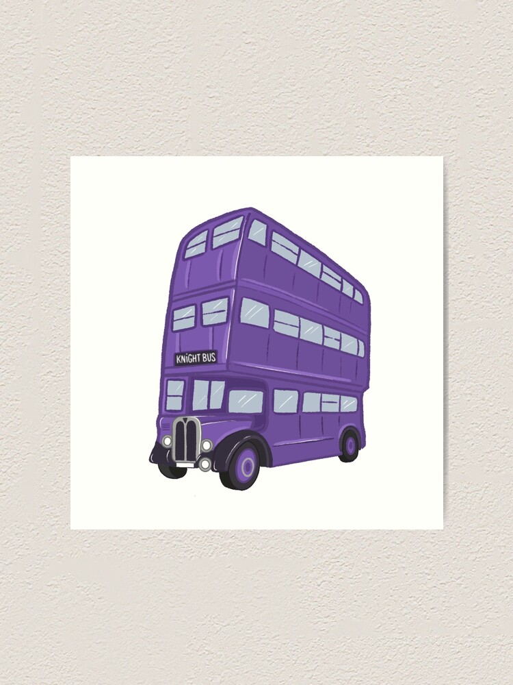 "The knight bus" Art Print for Sale by splendid scribbles | Redbubble