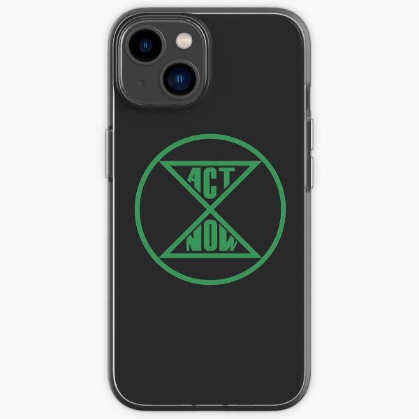 "Extinction rebellion act now hourglass" iPhone Case for Sale by ...
