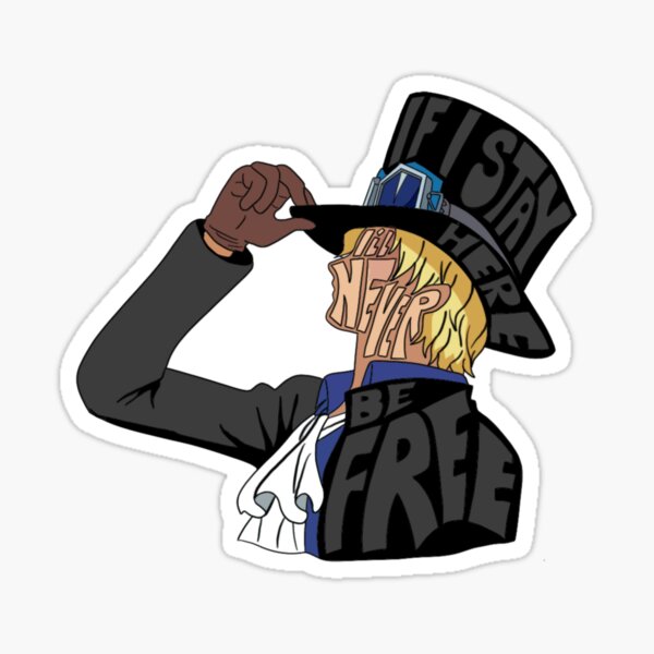 "Sabo " Sticker by Kyasarin-sensei | Redbubble