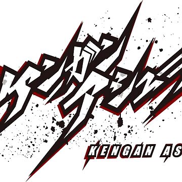 Sticker for Sale avec l'œuvre « Kengan Ashura » de l'artiste evitanart ...