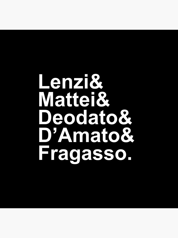 "italian horror directors 5" Poster by fabsgivens | Redbubble