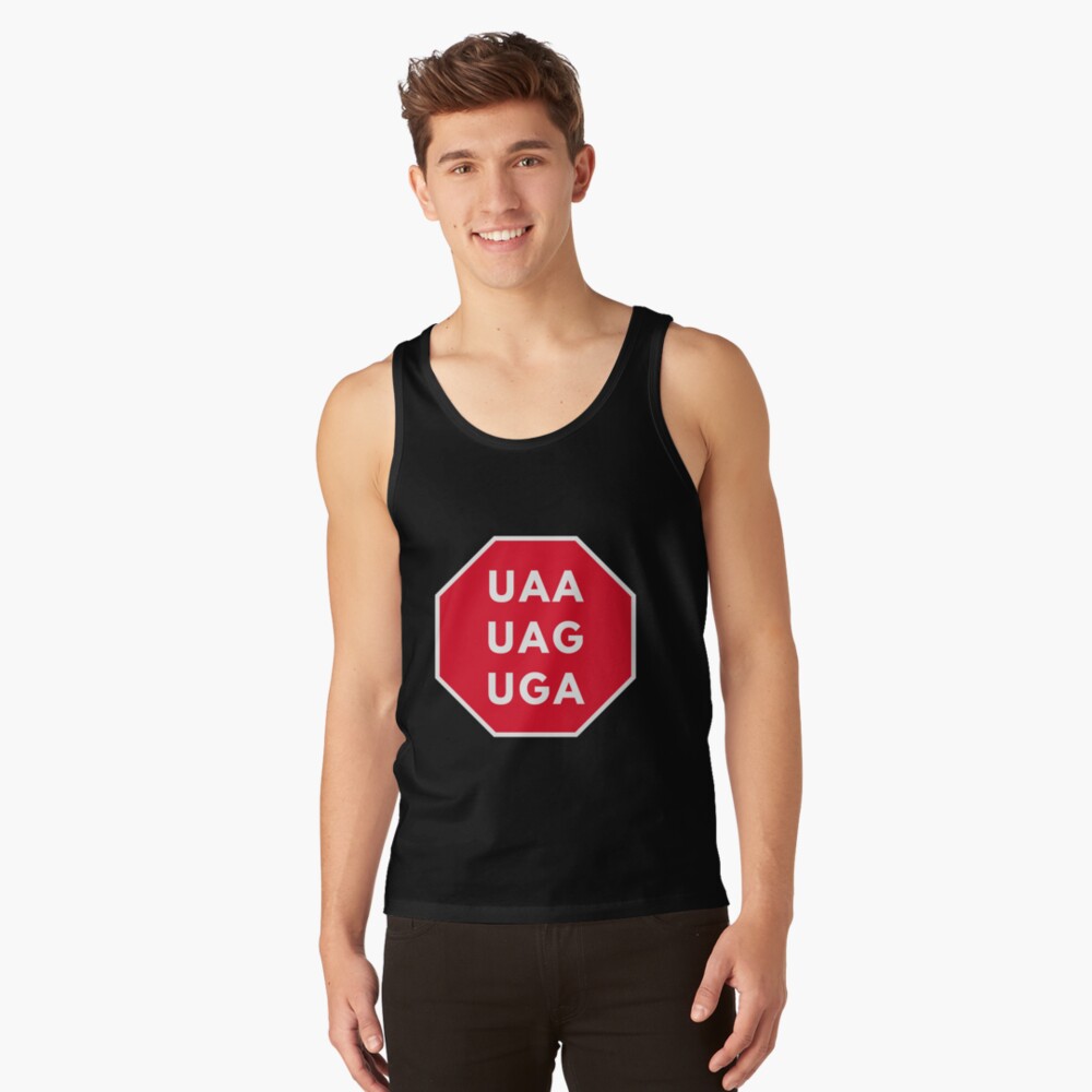 "UAA UAG UGA Stop Codons" Sticker for Sale by labstud | Redbubble