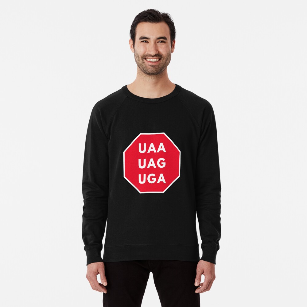 "UAA UAG UGA Stop Codons" Sticker for Sale by labstud | Redbubble