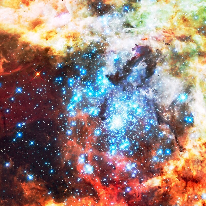 "Colorful Star Cluster" by SirDouglasFresh | Redbubble