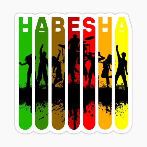 "Habesha " Sticker for Sale by mekuria100k | Redbubble