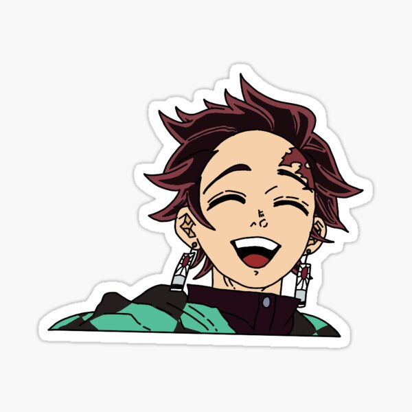 "Demon Slayer Tanjiro Sticker" Sticker by Tomoose | Redbubble
