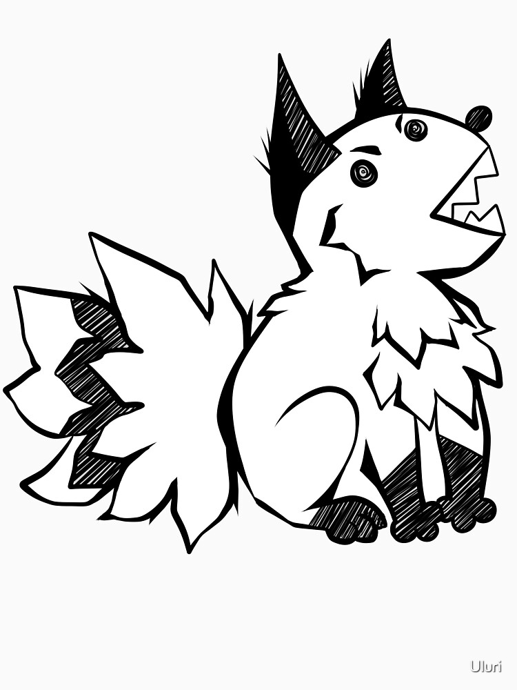 "Toothy Fox" T-shirt for Sale by Uluri | Redbubble | fox t-shirts ...