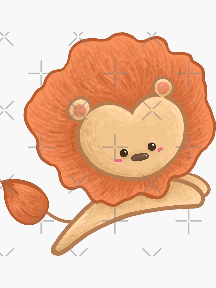 "The Agile Lion" Sticker for Sale by Khotekmei | Redbubble