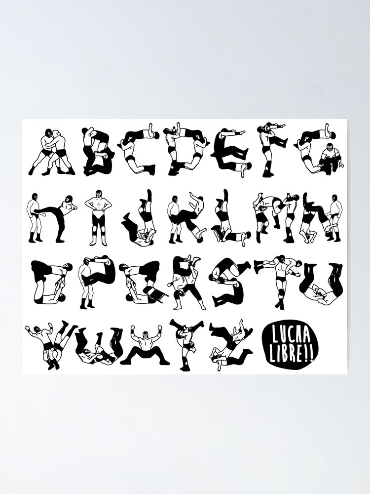 Póster «FUENTE LUCHA LIBRE» de rk58rk58 | Redbubble