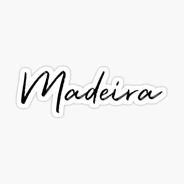 "Madeira" Sticker by nhamren | Redbubble