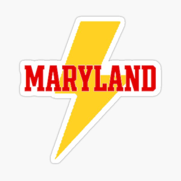 "UMD" Sticker by 203stickers | Redbubble