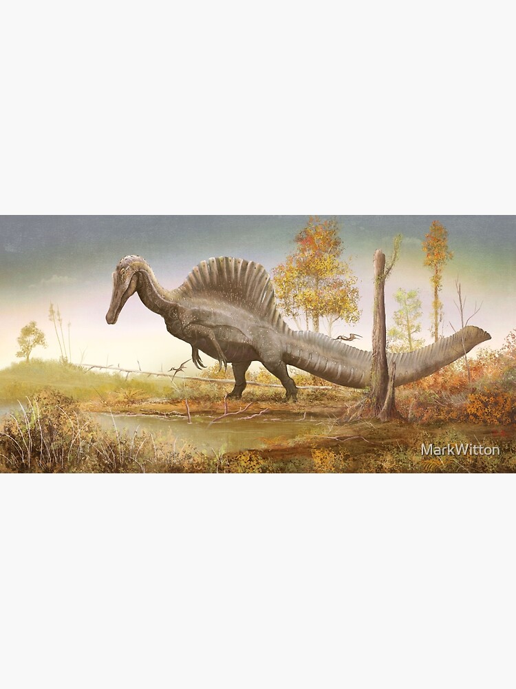 "Spinosaurus" Poster by MarkWitton | Redbubble