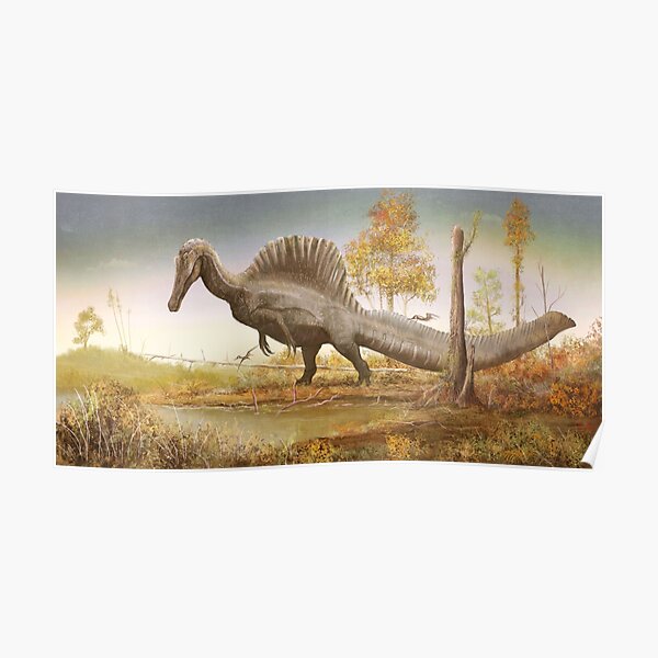 "Spinosaurus" Poster by MarkWitton | Redbubble