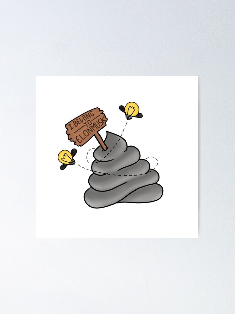"metal poop" Poster by ayush9211 | Redbubble