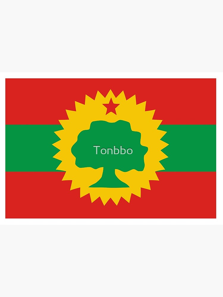"Flag of the Oromo People (Oromoo)" Mask for Sale by Tonbbo | Redbubble