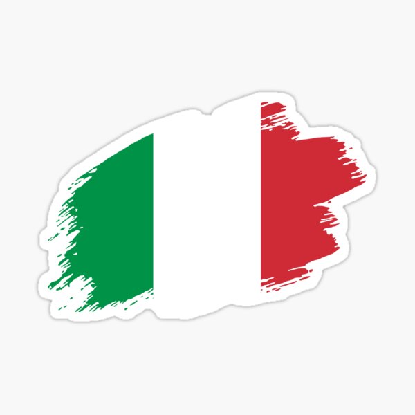 Sticker mit "Italien Flagge Fahne italienisch Squadra Azzurra" von ...