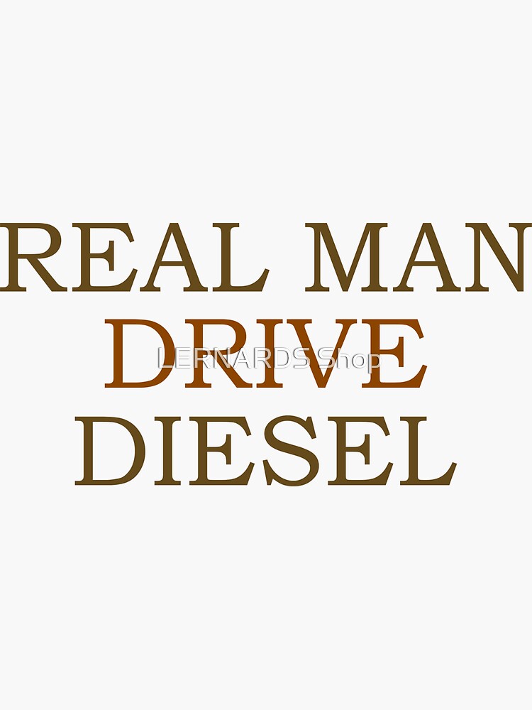 "Diesel" Sticker for Sale by lorilorand1 | Redbubble