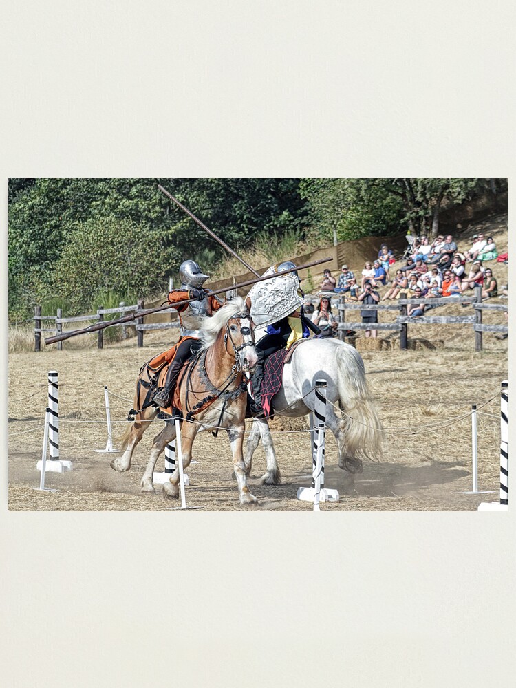 "Jousting Knights " Photographic Print by SamVega | Redbubble