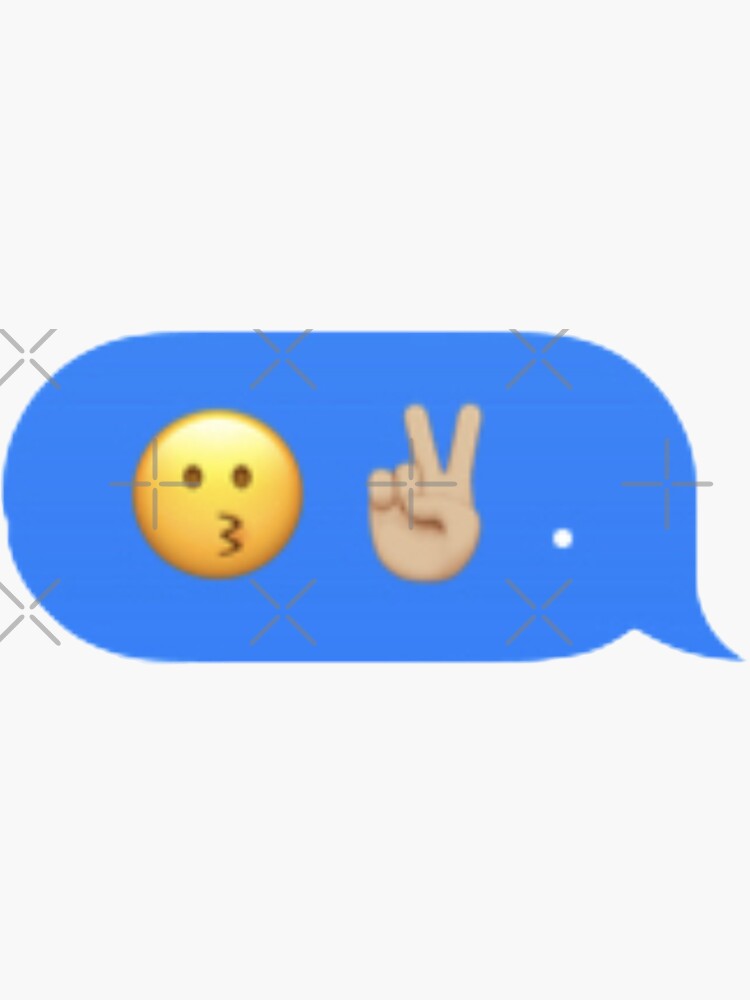 "awkward peace sign" Sticker by mimibounar | Redbubble