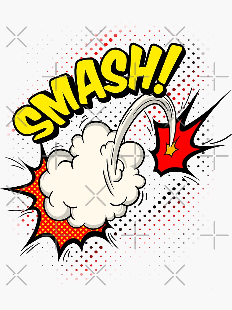 " comic style" Sticker for Sale by SoulArtLove | Redbubble