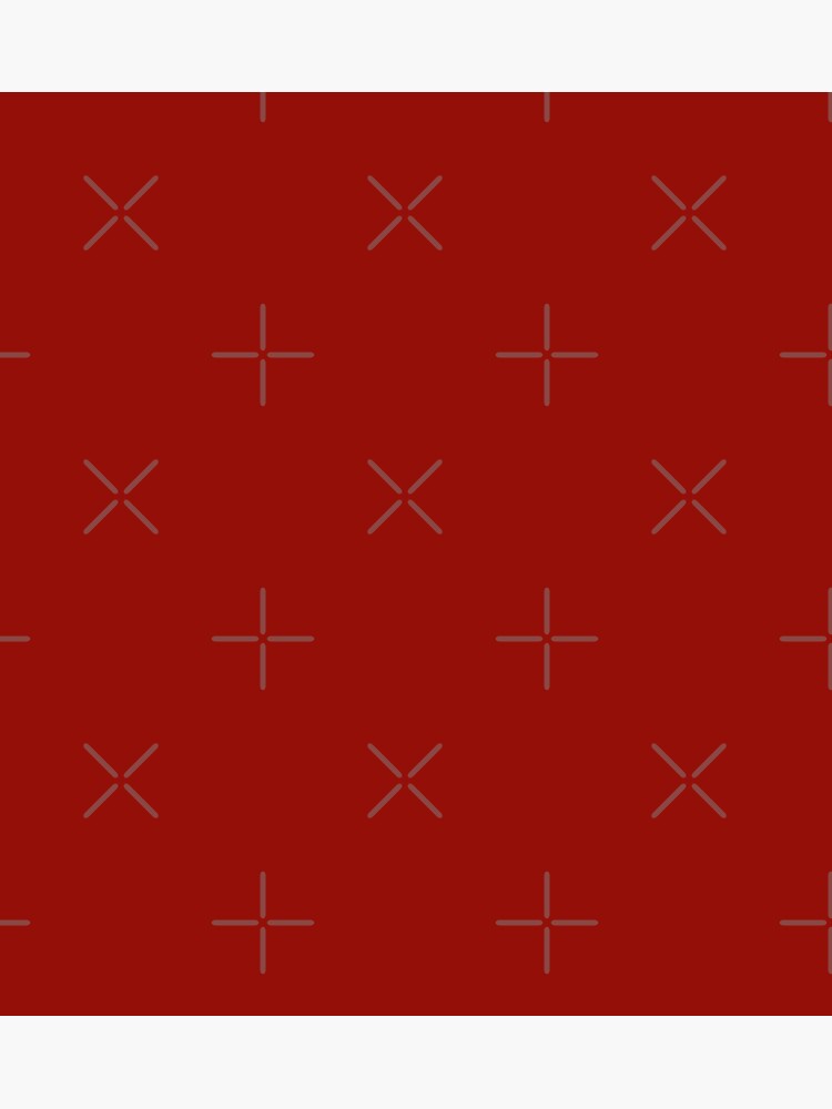 "Classic Rich Cardinal Block Color" Sticker for Sale by SeaNympth ...