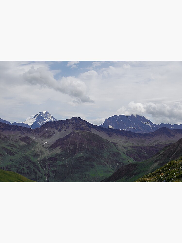 "Alps Mountains Peaks Alpine Landscape" Sticker for Sale by oknoki ...