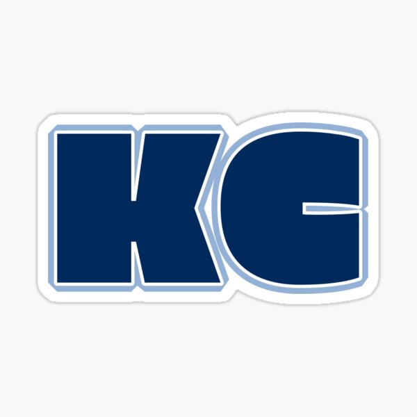 "KC" Sticker by elohelaye | Redbubble