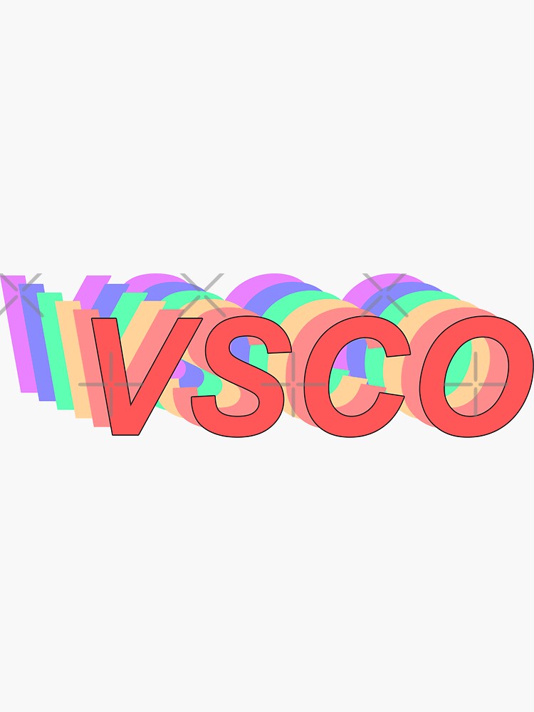 "VSCO vsco" Sticker by skr0201 | Redbubble