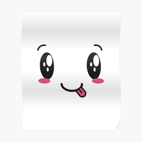 "Cute face" Poster by hajaritta | Redbubble