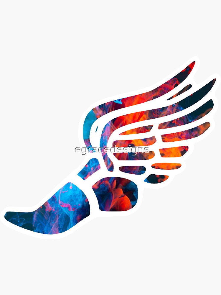 "Shoe Wings" Sticker for Sale by egracedesigns | Redbubble