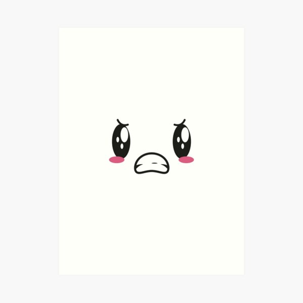 "Cute face" Art Print by hajaritta | Redbubble