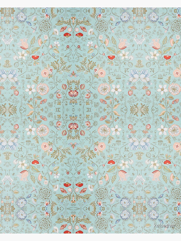 "FLORAL DESIGN GIFT IDEAS ☆ MULTI-COLOR FLOWER DESIGN ☆ SKY BLUE COLOR ...