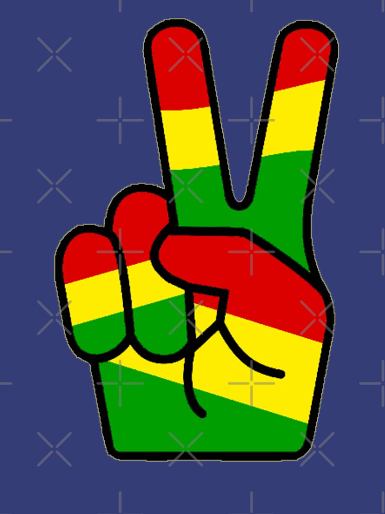 "Rasta Peace" T-shirt for Sale by markmcg777 | Redbubble | peace t ...