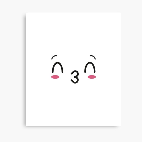 "Cute face" Canvas Print by hajaritta | Redbubble