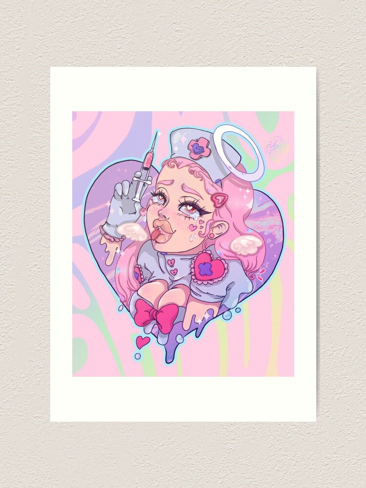 "Hello nurse" Art Print for Sale by PlayGhoulArt | Redbubble