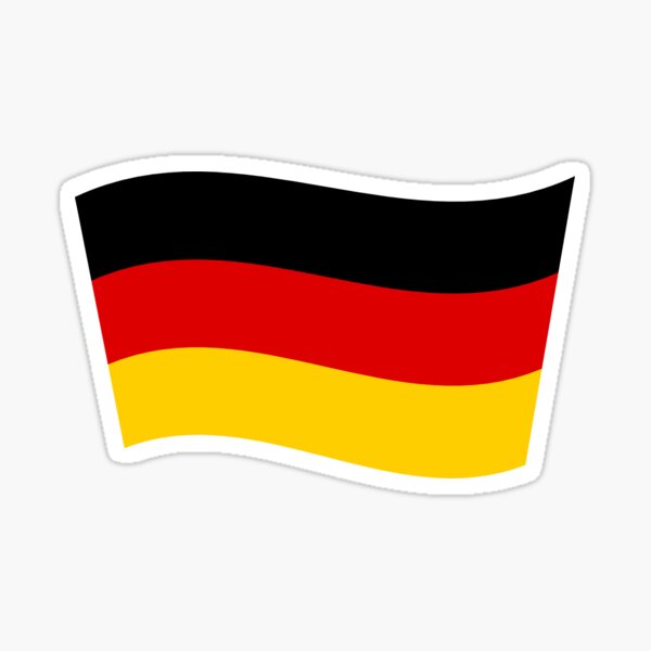"Germany Flag" Sticker by Jivesas | Redbubble