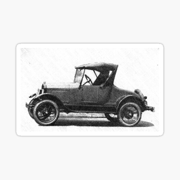 " Shiny Happy days ... with the Model T ... Output As a comic! a ...