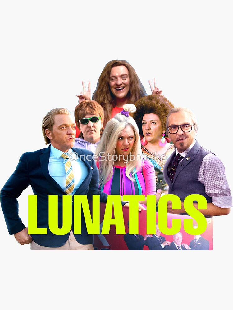 "Lunatics (Chris Lilley): Quentin, Joyce, Jana, Keith, Gavin & Becky ...