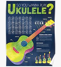 Ukulele Posters | Redbubble