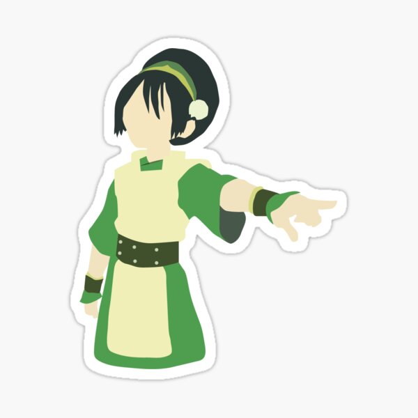 "Toph Minimalism" Sticker by booth030 | Redbubble