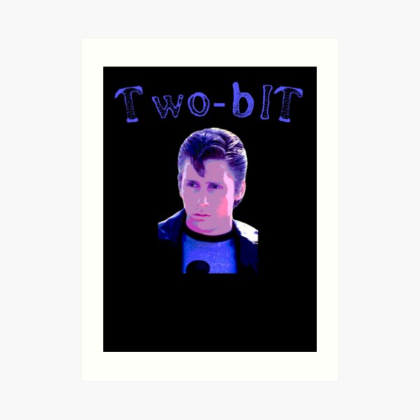 "The Outsiders Keith "Two-Bit" Mathews Greaser" Art Print for Sale by ...