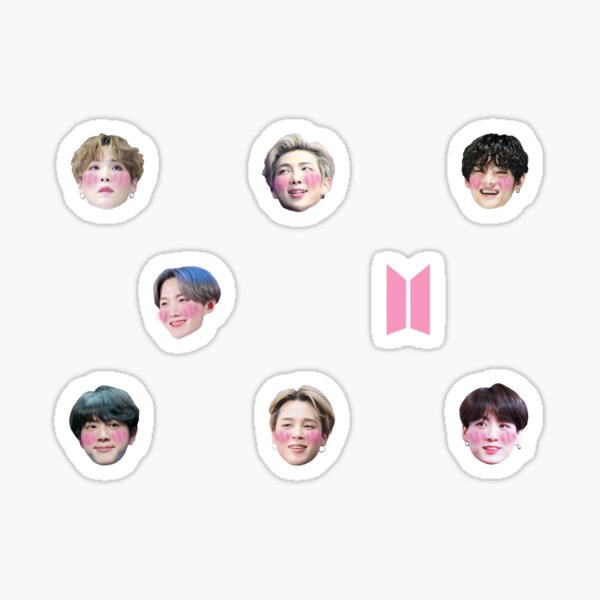 "BTS Minipack" Sticker by kenoodle | Redbubble