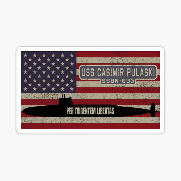 "USS Casimir Pulaski SSBN-633 James Madison-class Fleet Ballistic ...