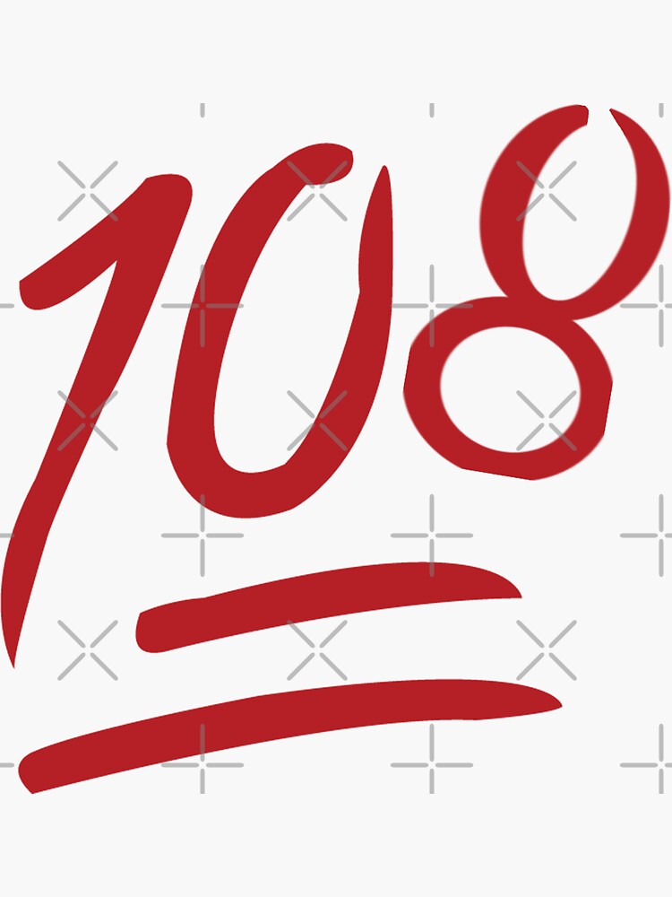 "Sacred Number 108" Sticker for Sale by smintkid | Redbubble