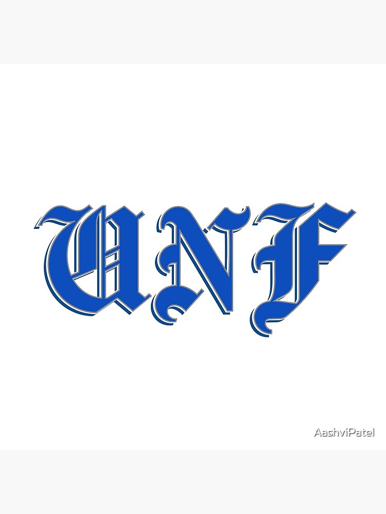 "UNF Sticker" Poster by AashviPatel | Redbubble