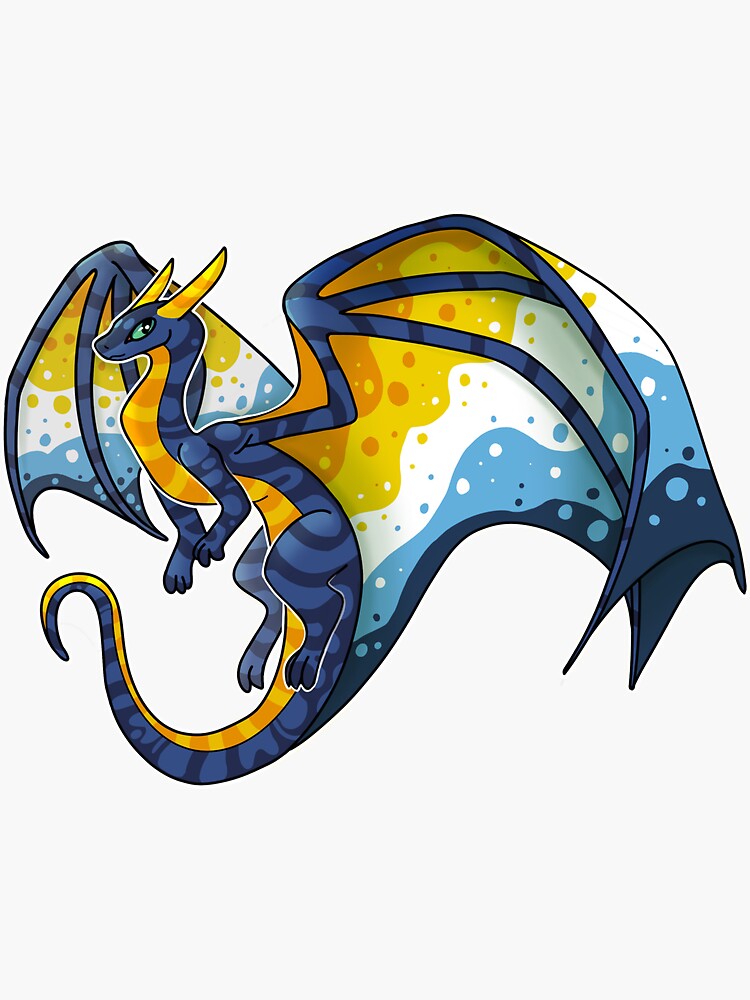 "AroAce Dragon Friend" Sticker for Sale by aevios | Redbubble