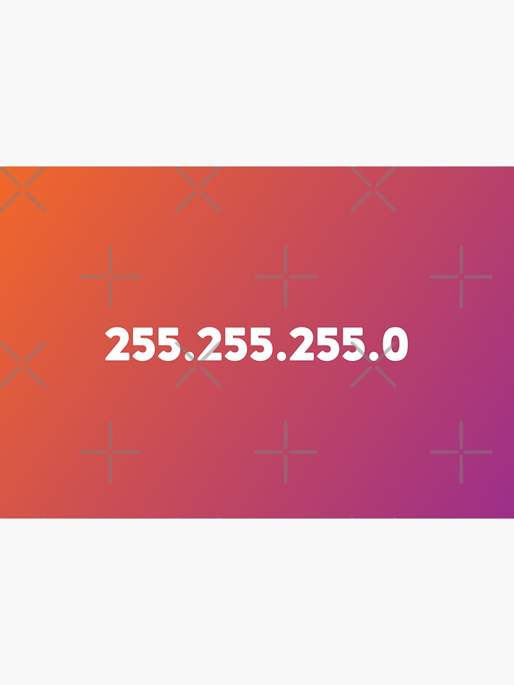 "Subnet Mask - Funny Coronavirus Face Mask for COVID-19" Sticker by ...