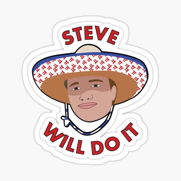 Steve Will Do It Stickers | Redbubble