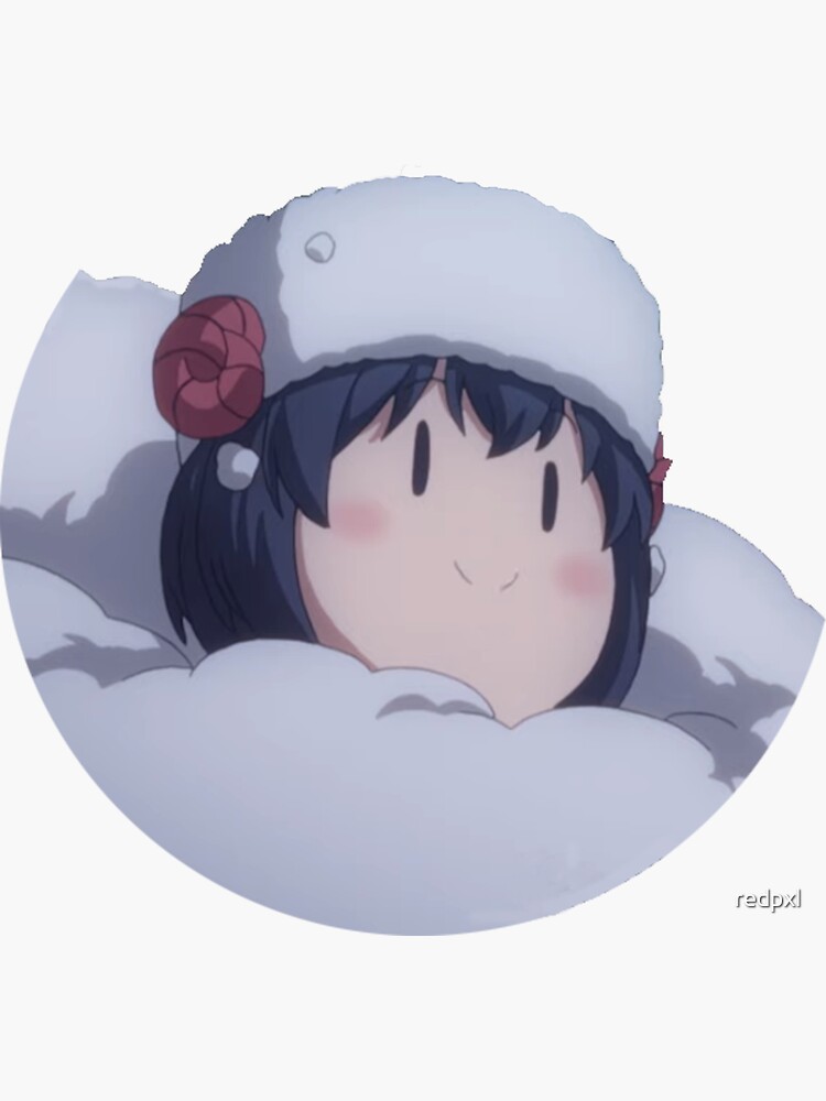 "Bofuri - Maple-chan Wool" Sticker for Sale by redpxl | Redbubble